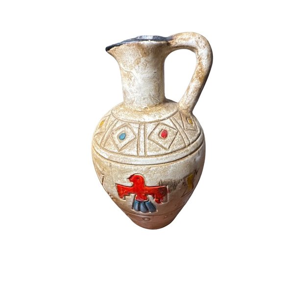 Accents | Vintage Native Jug With Initials | Poshmark